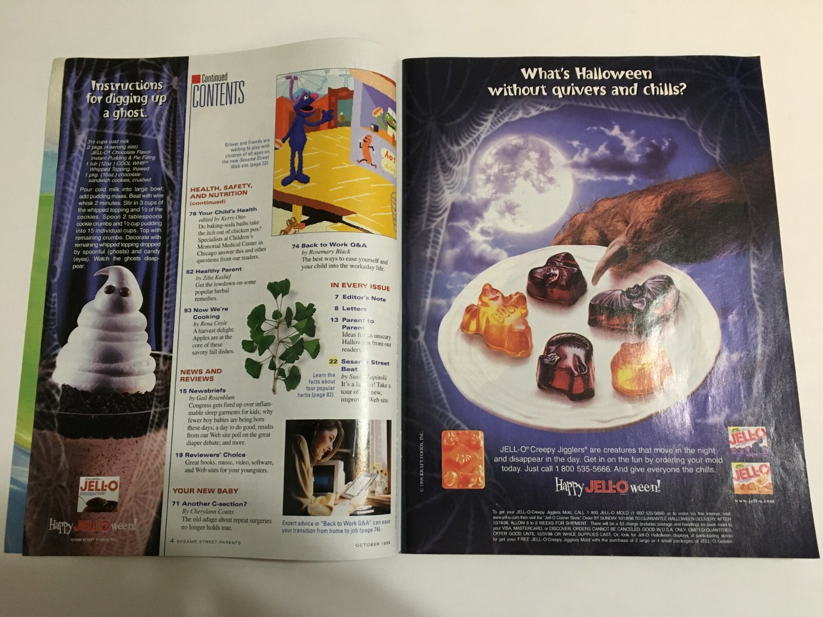 Vintage Sesame Street Parents Magazine October 1998 | eBay
