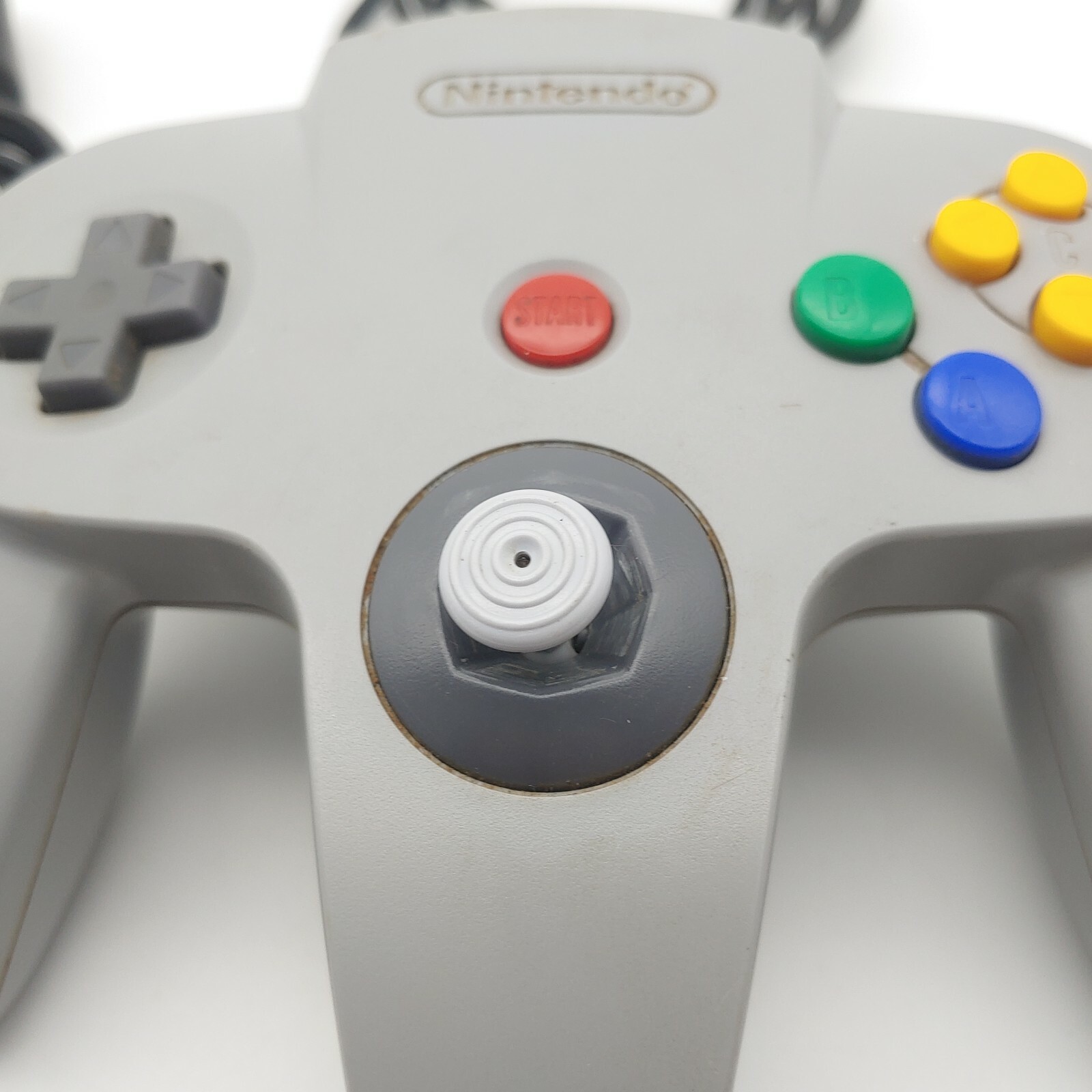 OEM Nintendo 64 (NUS-005) N64 Controller w Extension. Original Gray ...