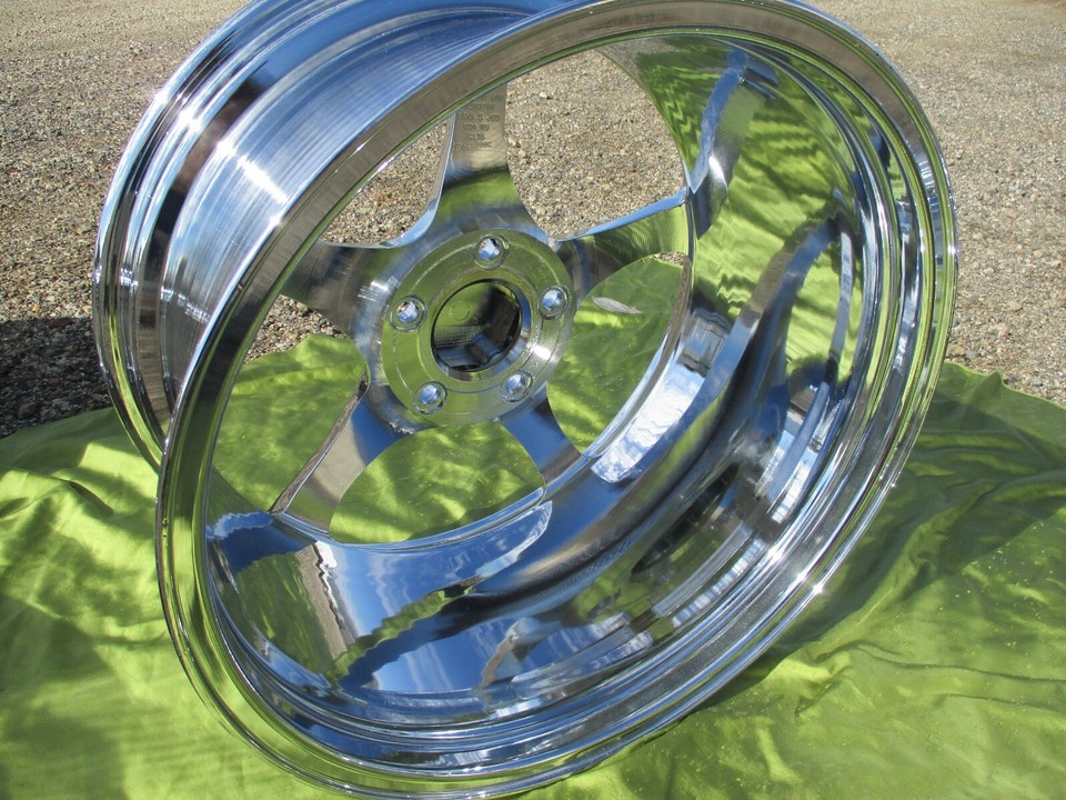 17" NEW SET CORVETTE C5 OEM CHROME WHEELS WITH FULL POLISH 5102 5104 | eBay