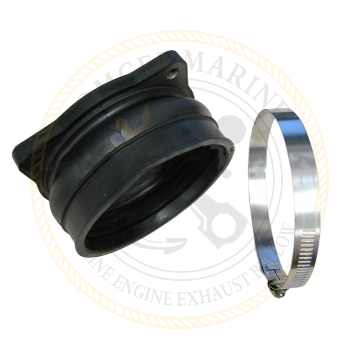 New FOR Mercury Verado Air Intake Isolator w/ Clamp 8M0113513 ...