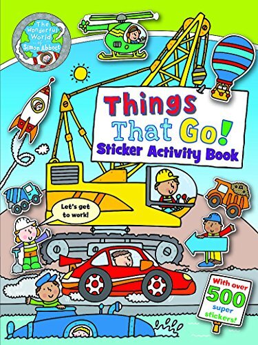 Things That Go Sticker Activity Book: The Wo... by TickTock Paperback ...