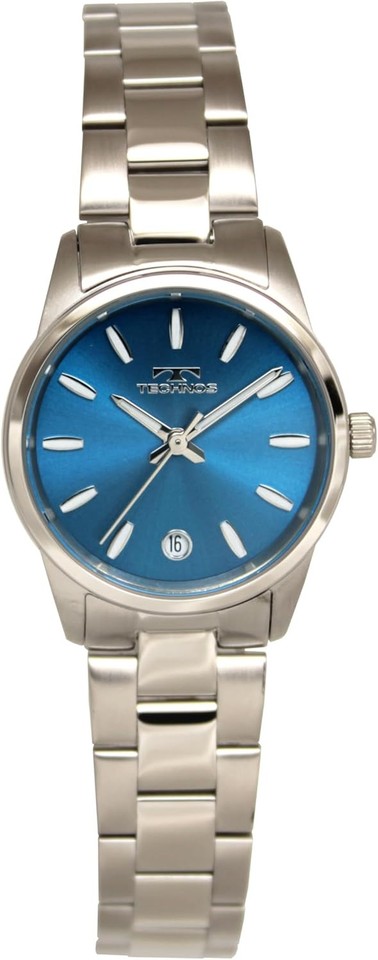 Technos Watch Date T6931SN Women's Silver | eBay