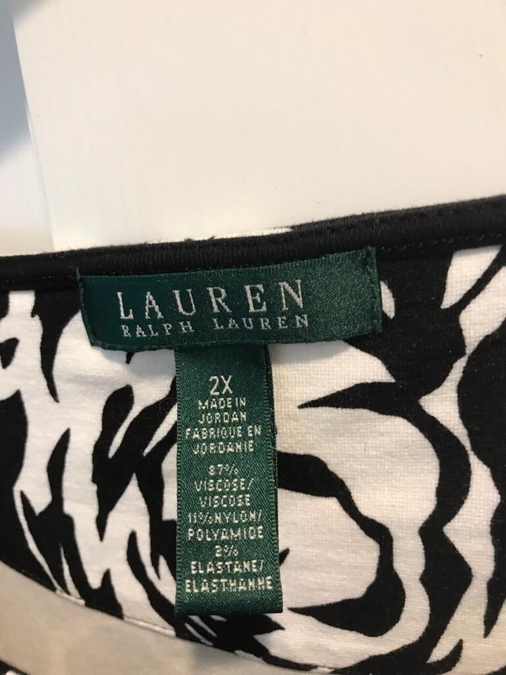 Ralph Lauren dress Sx 2x, flounce bottom | eBay