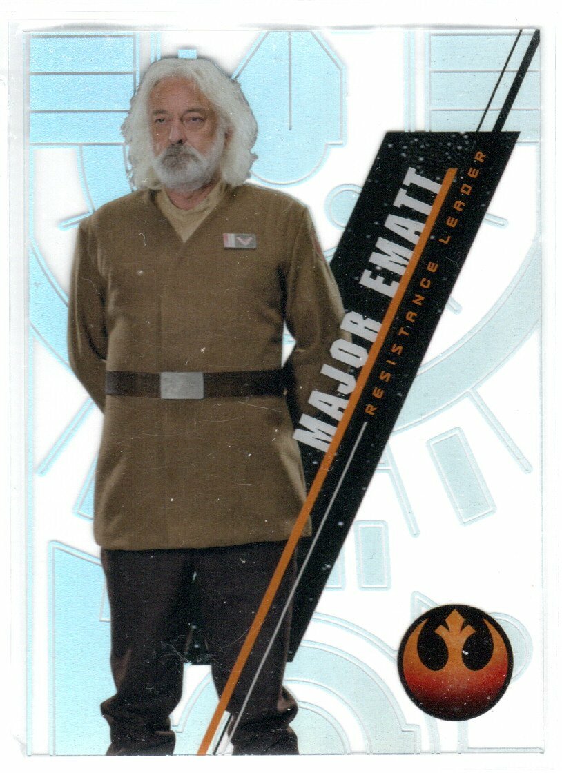 STAR WARS 2016 TOPPS HIGH TEK BASE SW-64 MAJOR EMATT FORM 2 PATTERN 4 ...