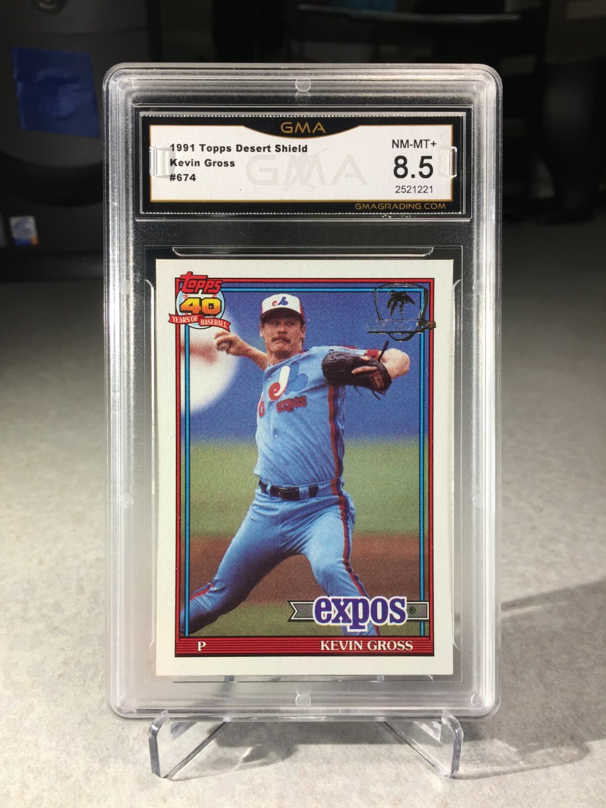 1991 Topps Desert Shield Kevin Gross #674 - GMA 8.5 - Montreal Expos | eBay