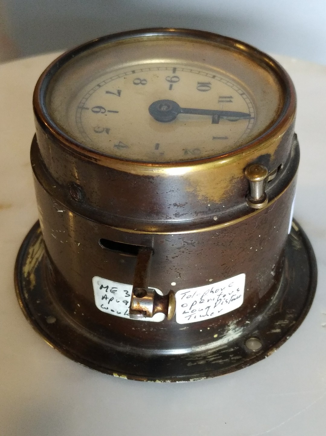 Antique Phonometer Long Distance Operator Call Timer | eBay