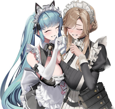 Ade & Privaty Nikke Goddess of Victory Waifu Anime Sticker 6" Car Decal ...