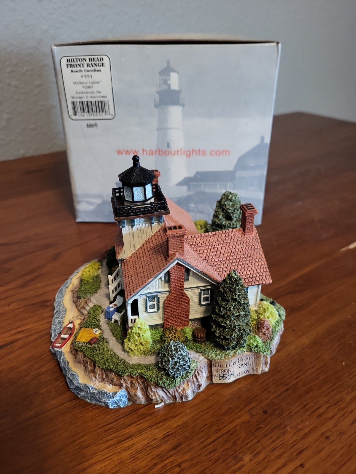 Harbour Lights Lighthouse Collectible #551 Hilton Head Front Range, S ...