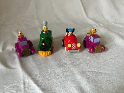 McDonald's Disney Pull Back Car Lot of 4 Vintage 1980s Penny Racer Toys ...