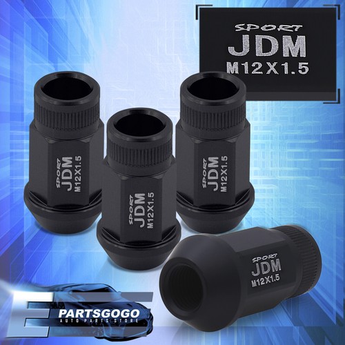JDM Sport 4PCS M12x1.5mm Performance Open Aluminum Wheel Rims Lug Nuts ...
