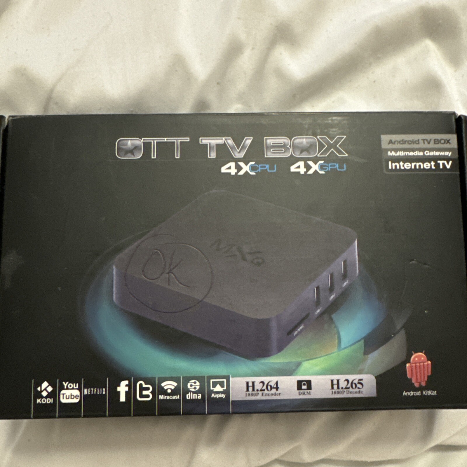 MXQ Pro 4k Android TV Box H.264 Media Center Smart OTT TV Box | eBay