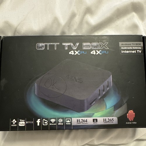 MXQ Pro 4k Android TV Box H.264 Media Center Smart OTT TV Box | eBay
