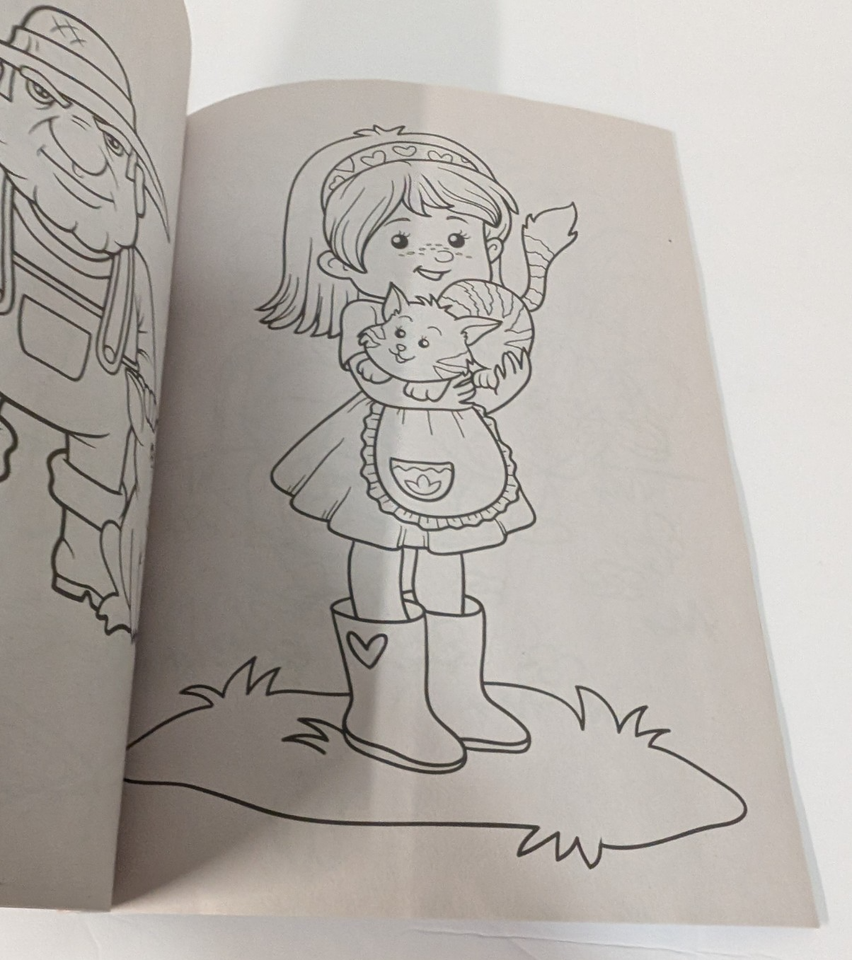 3 Coloring & Activity Books by Crayola-Time to Color, Landoll-Farm ...