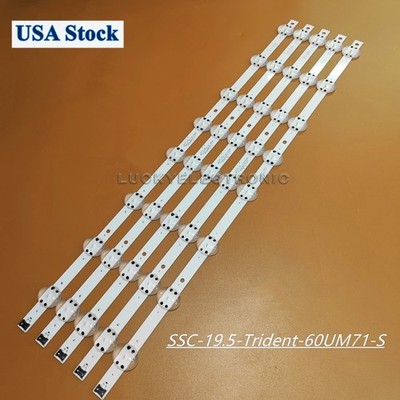 LED Backlight Strips For LG 60UM71_REV02_190121 60UM6900PUB 60UM7100PLB ...
