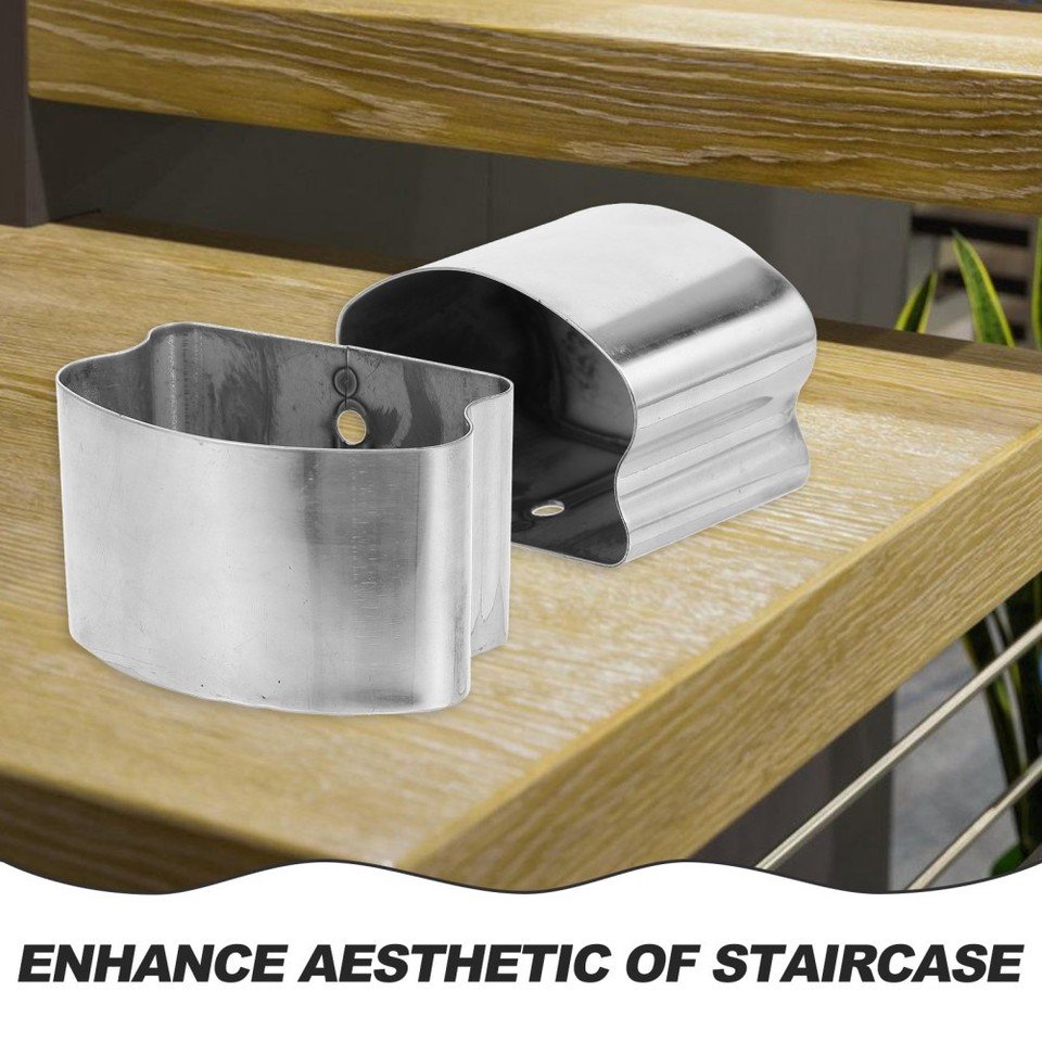 Handrail Fitting Horseshoe Shape Tube Protector Handrail Plug Cover Cap ...