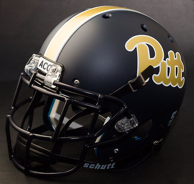 PITTSBURGH PITT PANTHERS Football Helmet | eBay