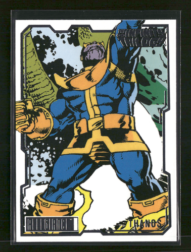 2023 Upper Deck Marvel Allegiance Infinity Trilogy Card #1 Thanos | eBay