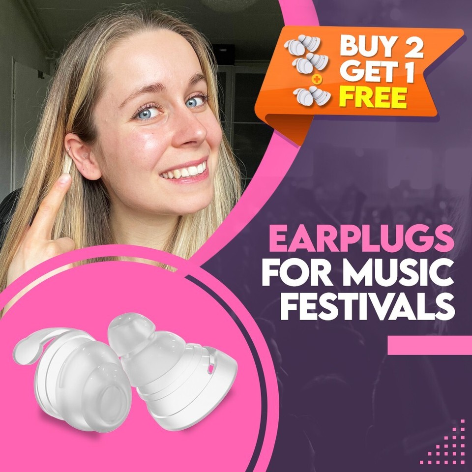 Ear Plugs Music I Silicone Earplugs Music Concerts Clubs Festivals ...