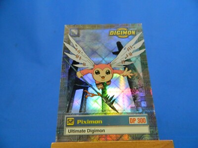 Piximon Digimon Card 2000 Ultimate Digimon Shiny Holo Foil Prism | eBay