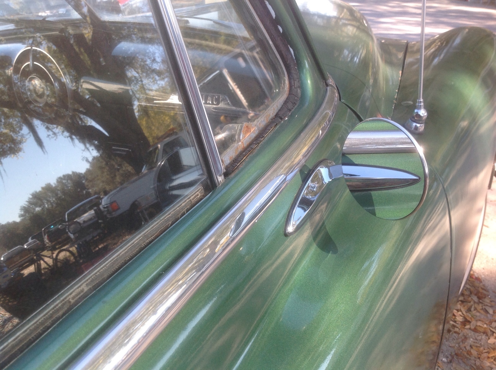 1949 1950 1951 1952 1953 1954 Chevrolet rear view mirrors Pair (2) Bel ...