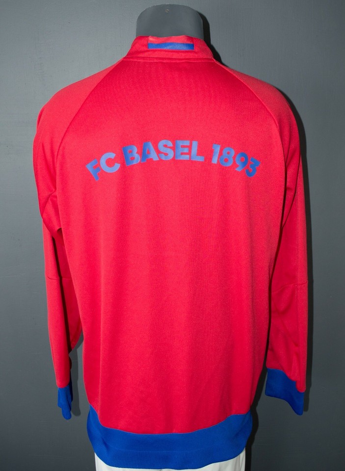 FC Basel 1893 Jacket Football Training Mens Tracksuit Full Zip Jersey ...