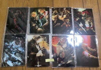 Overlord X Kujibikidou 2022 Acrylic Art Panel Complete Set 182X128mm ...