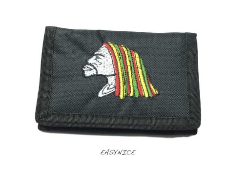 Rasta Wallet Jamaica Irie Reggae RGY Dread Roots Cool Runnings Purse ...