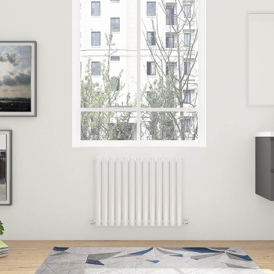 Flat Panel Oval Column Horizontal Vertical Designer Radiator Central ...