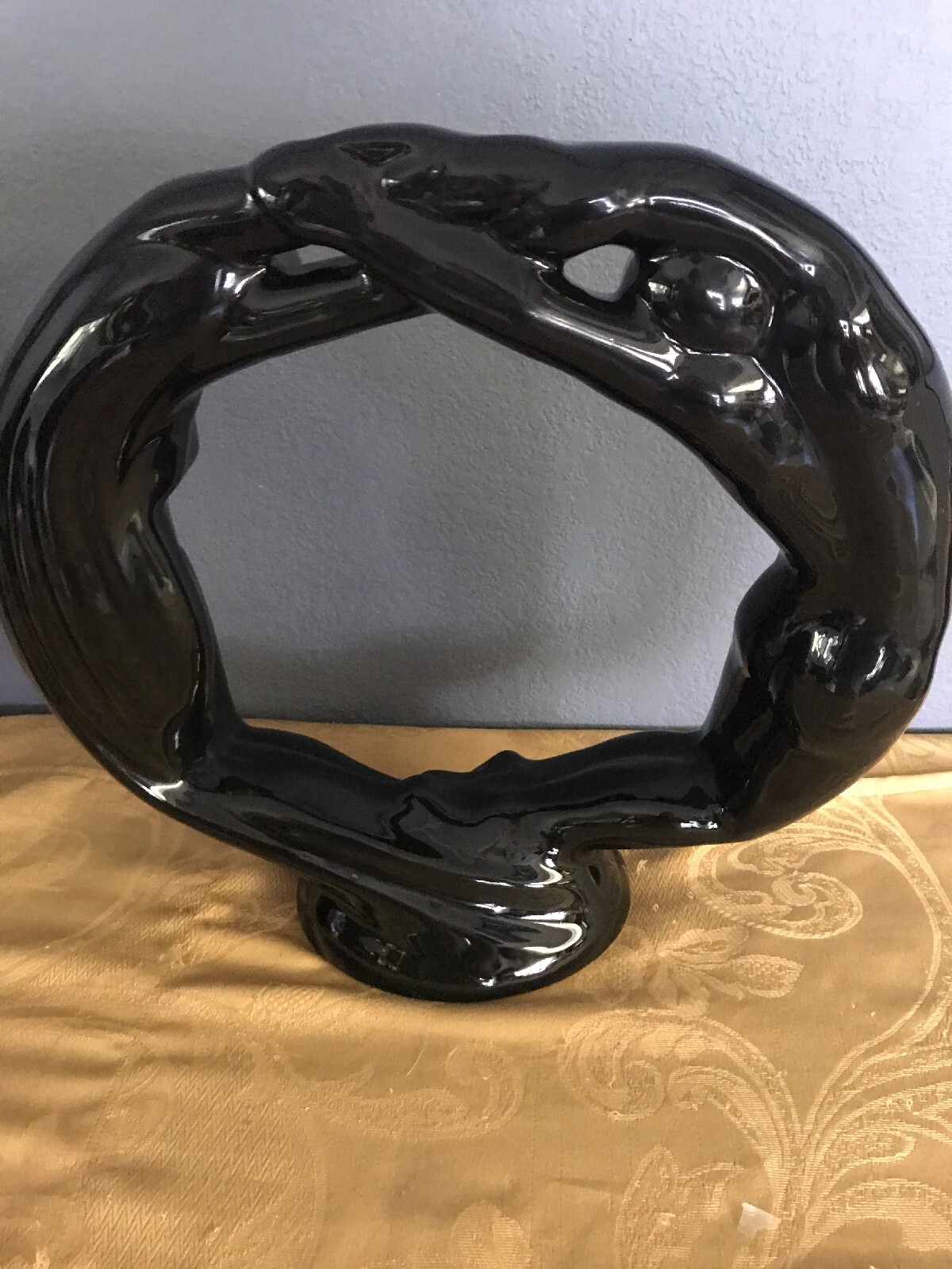 Set of 3 HAEGER Pottery Two #302 (Black &white) and one #308 Black ...