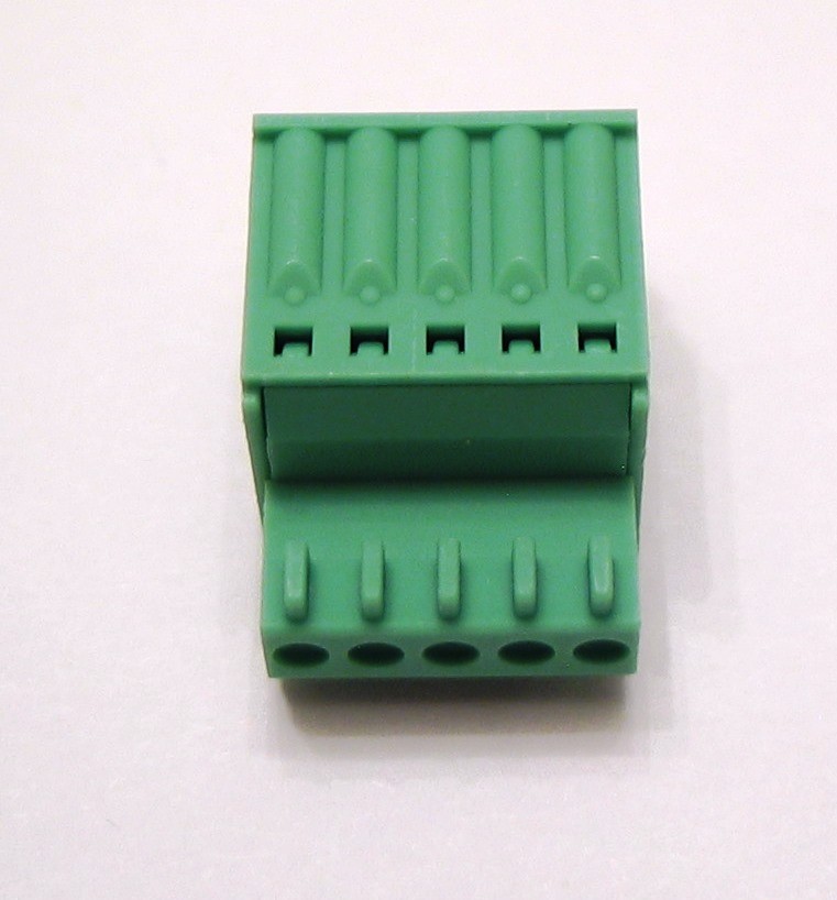 (10) 5 Pin - 2.54mm Pluggable Connector - Spring Terminal Block ...
