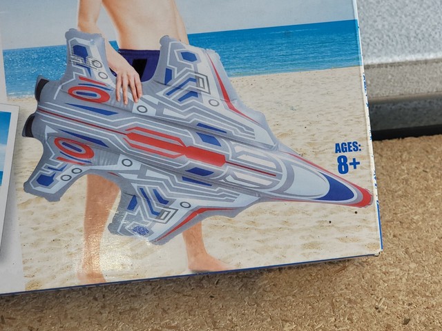 High Five Giant Inflatable Spaceship Pool Float 51" X 29" for sale ...