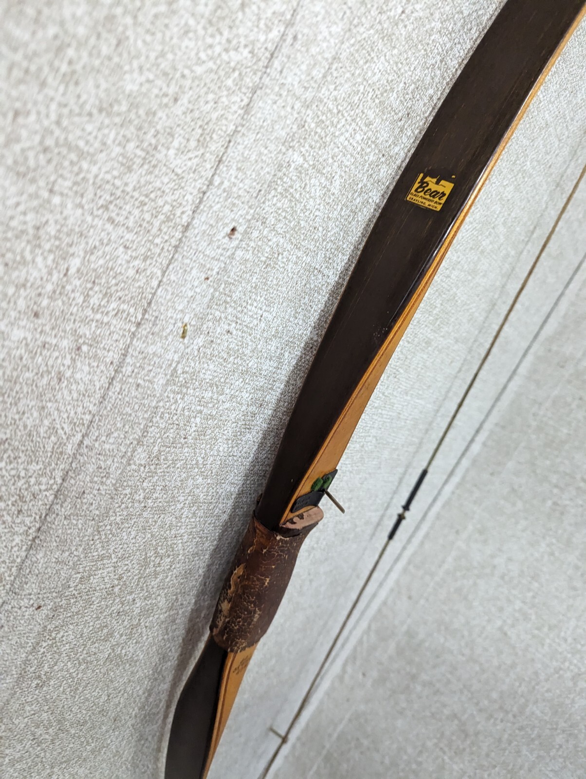 Vintage 1955 Bear Archery Kodiak Recurve Bow Grayling Mi 47# 60" RH LH ...