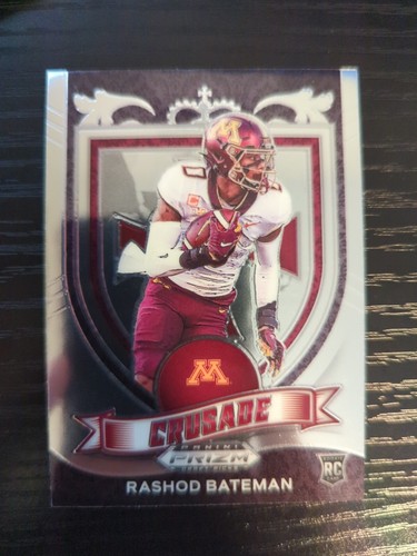Rashod Bateman Rookie Crusade 2021 Panini Prizm Draft Picks - #166 (RC ...