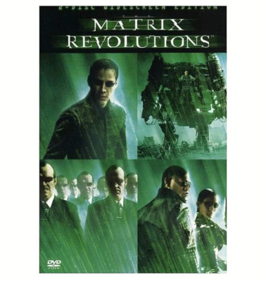 The Matrix Revolutions • Keanu Reeves (DVD 2003) 2H 9M Rated R • Sealed ...