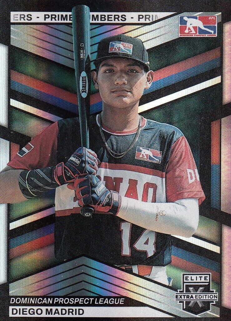 2023 Panini Elite Extra Edition - Diego Madrid #178 Prime Numbers A /200 (RC) for sale online | eBay