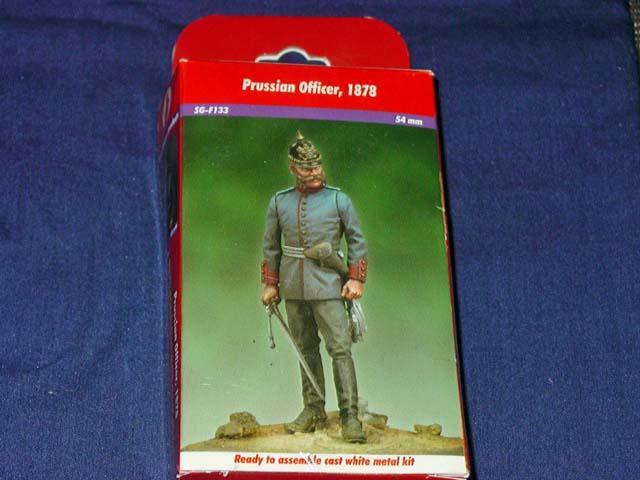 Andrea Miniatures 54mm Toy Soldier : 1878 Prussian Officer - Kit #SG ...