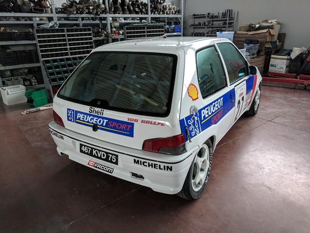 peugeot 106 rallye gr.a decals stickers adesivi | eBay
