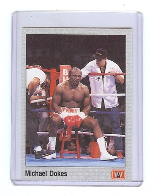 MICHAEL DOKES - "Dynamite" 1991 Boxing Card | eBay