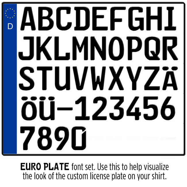 VTEC LOL European Euro License Plate T-Shirt M3 E46 E92 VW GTI MK3 MK4 ...
