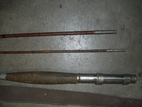 Vintage wood fly rod | eBay