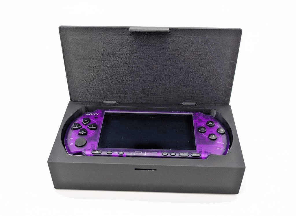 Sony PSP 3000 Series Rugged Carrying Case with Cable Slot Travel ...
