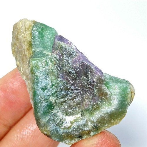 40g Natural Red Corundum Ruby &Green jasper Crystal Mineral Specimen ...