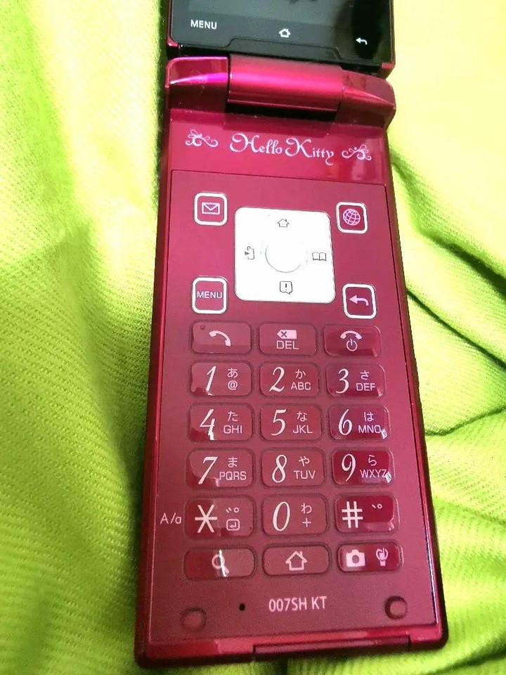 Hello Kitty Flip Phone SoftBank Sharp Touchscreen Model - Used, From ...