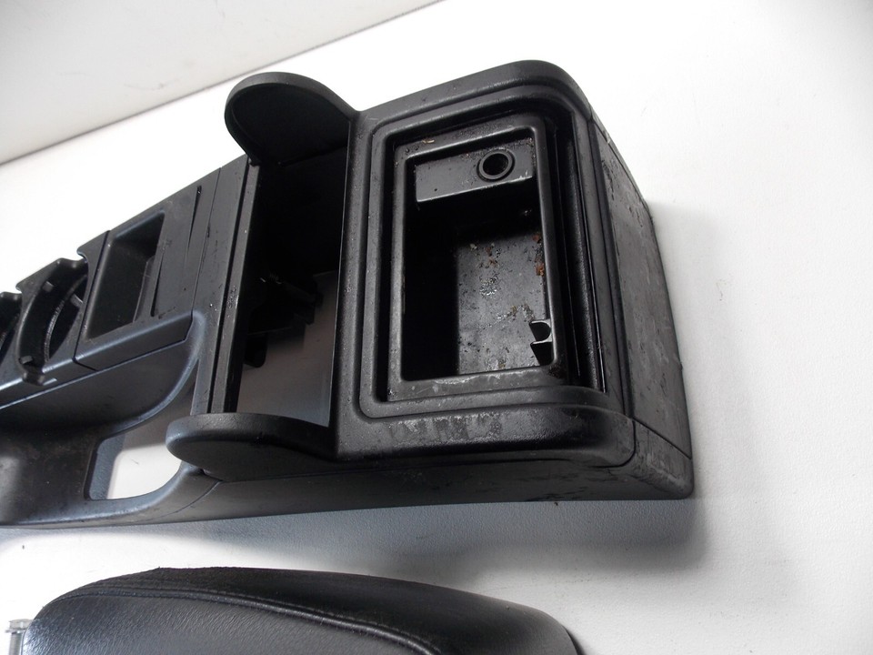 BMW E46 Center Console Armrest Assembly Black OEM 99-06 323 325 328 330 ...