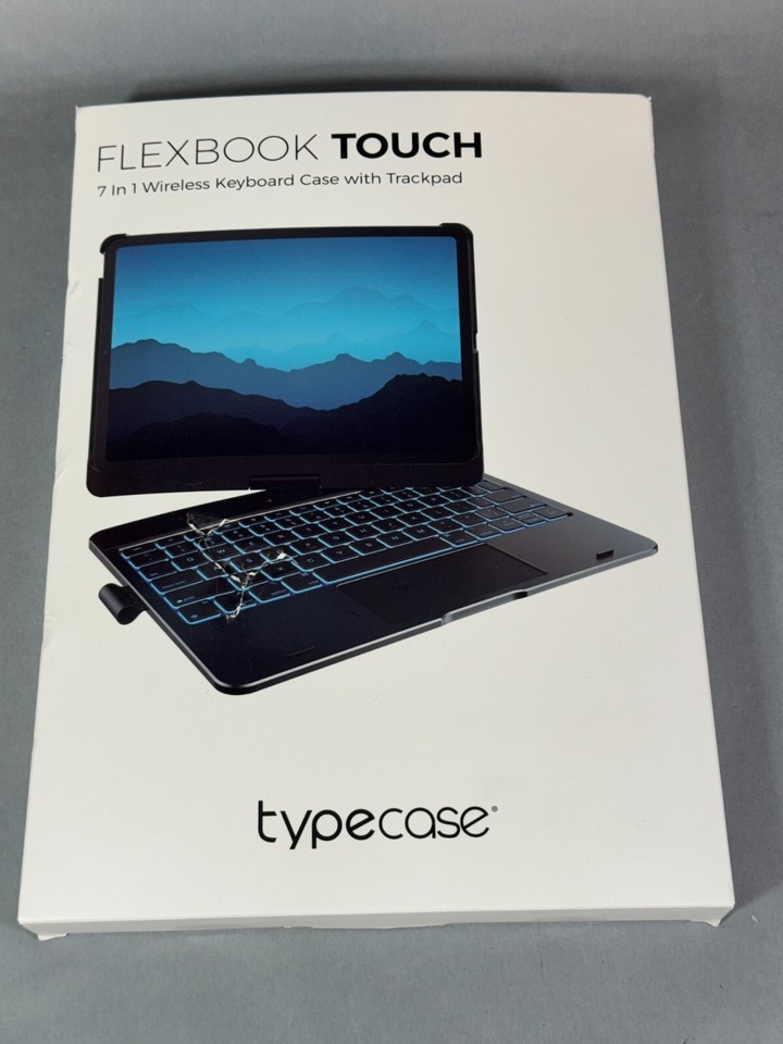 Typecase Flexbook Touch 7-in-1 Keyboard Case Touchpad For iPad ...