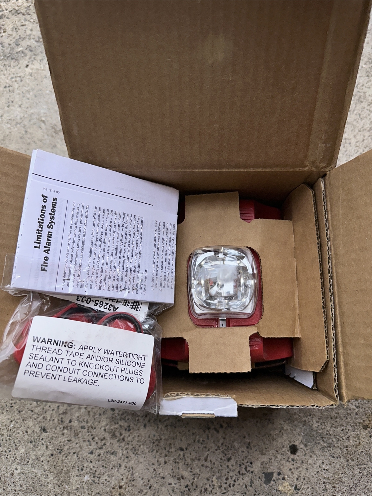 System+Sensor+P2RK+Fire+Alarm for sale online | eBay