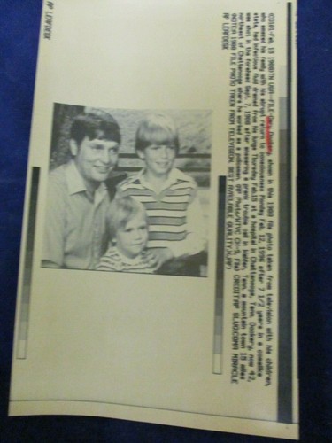 AP Wire Press Photo Vintage Gary Dockery 88' children Tennessee | eBay