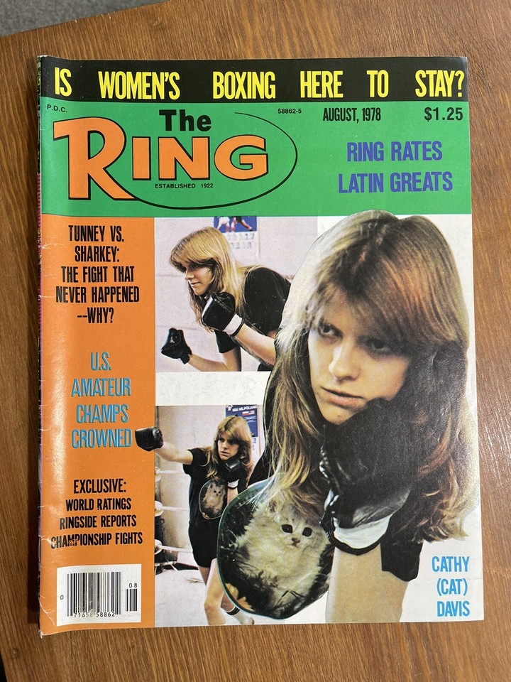 Vintage 1978 Lot Of 4 THE RING Boxing Magazine Women Boxing Photos | eBay