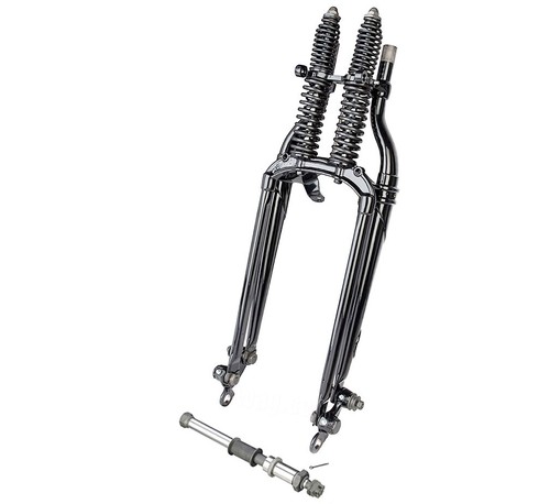 Replica "Offset" SPRINGER FORKS for 1946 - 1948 Harley Knucklehead UL ...