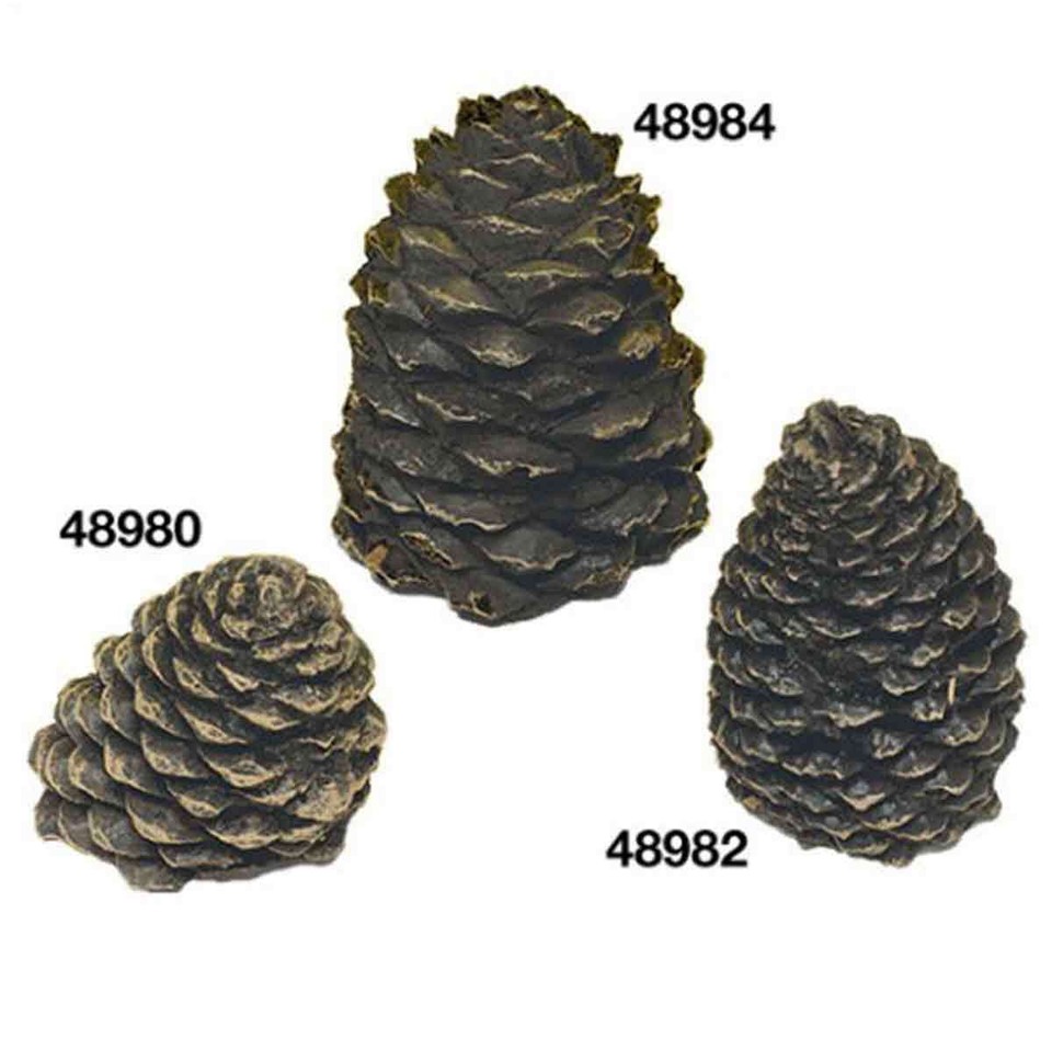 Large Straight Ceramic Pine Cone | eBay